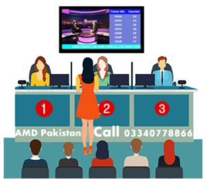 Tv Queue System – AMD Pakistan